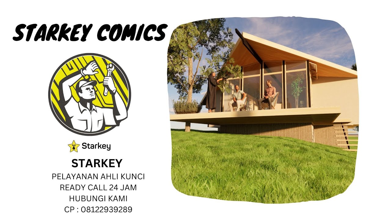 Ahli Kunci Semarang | Starkey Ahli Kunci Siap 24 Jam | Starkey Comic #1 - YouTube