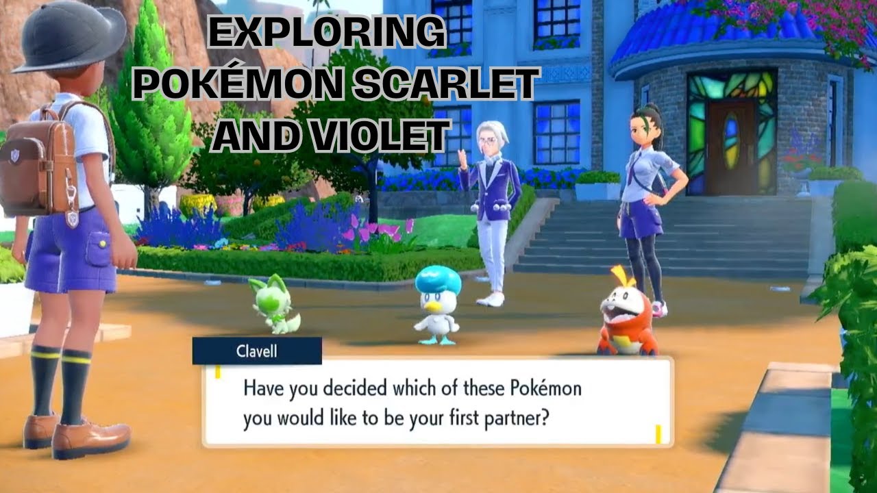 Pokémon Scarlet & Violet Gameplay ポケモン #pokemonscarletandviolet # ...