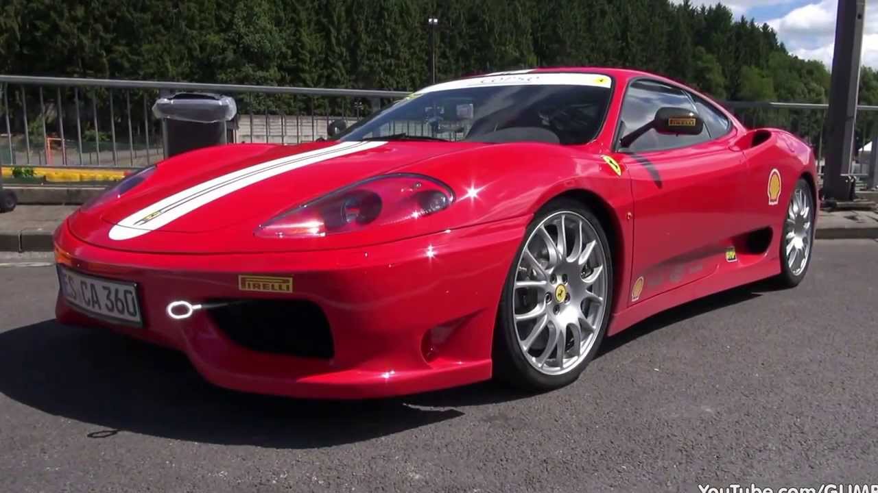 Ferrari 360 Challenge Stradale na pista 1080p - YouTube