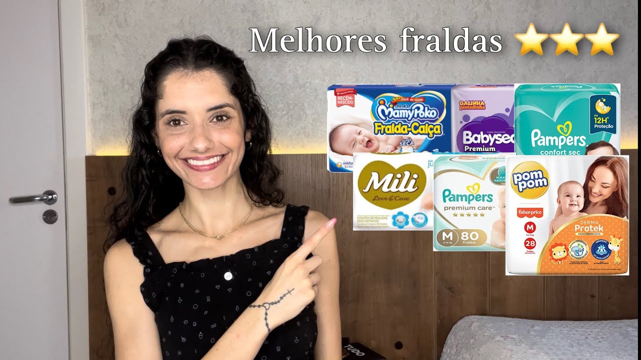 MELHORES FRALDAS DESCARTÁVEIS ⭐️⭐️⭐️ - YouTube