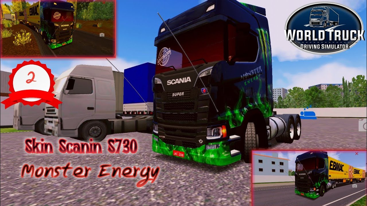World Truck Driving Simulator (Review Skin Scania S730) - YouTube