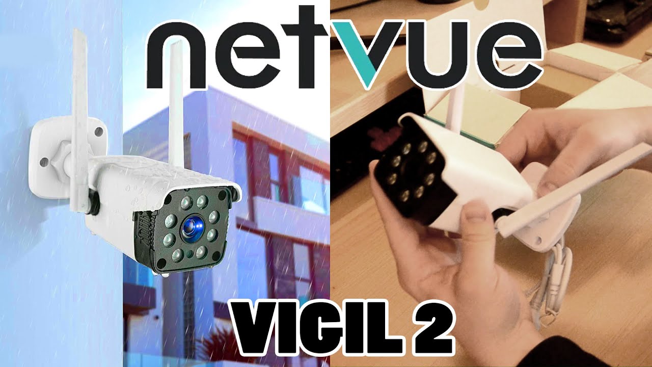 Netvue VIGIL 2 : Caméra de surveillance extérieure Full HD ...