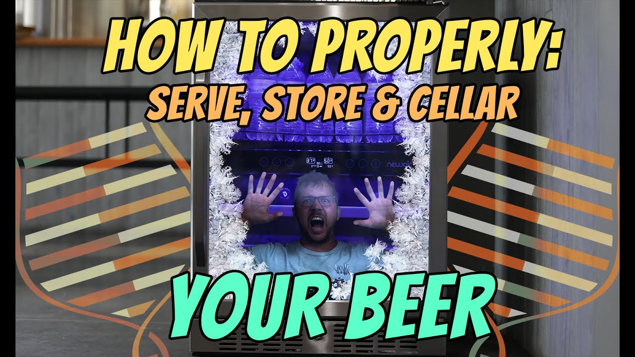 How to Properly Serve, Store, and Cellar Your Beers Ft. NewAir - YouTube