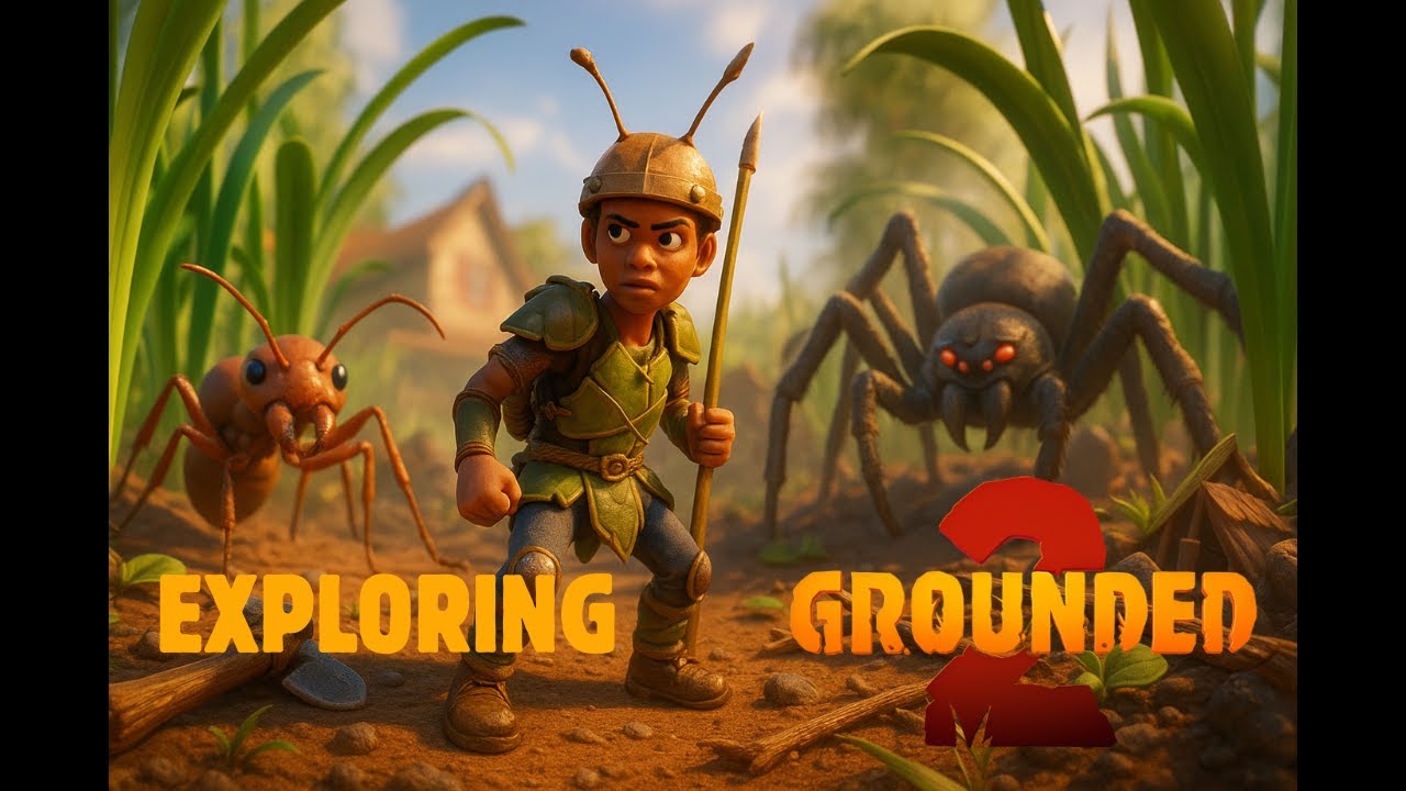 Grounded 2 Exploration Begins! 🐜 | Base Building & Bug Battles - YouTube