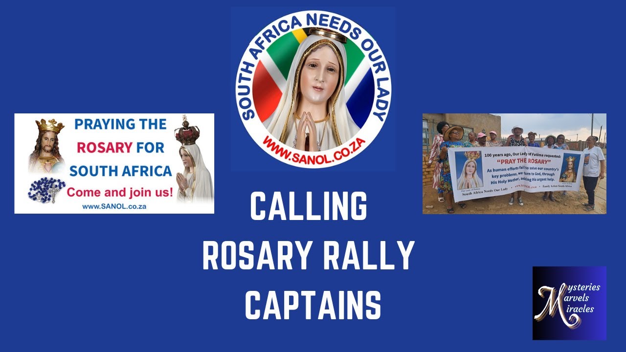 Calling Previous Rosary Rally Captains 2024 - YouTube