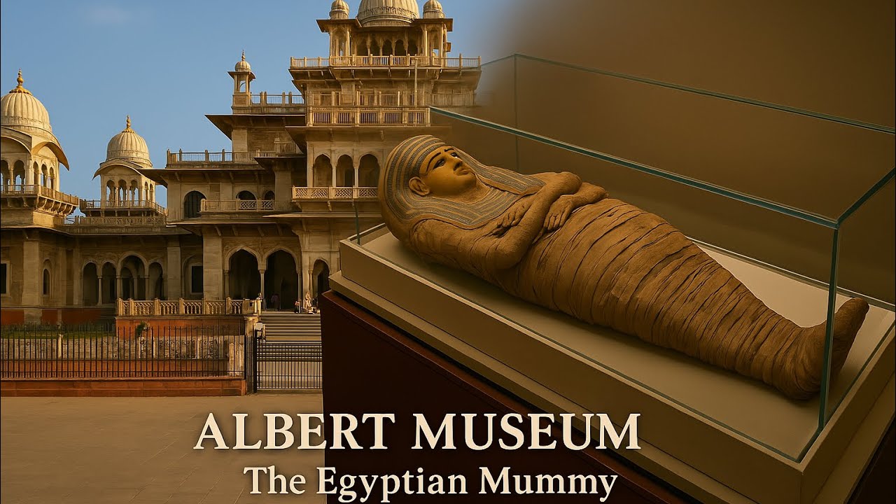 Albert hall museum || Egyptian Mummy || A Beautiful Museum in Jaipur ...