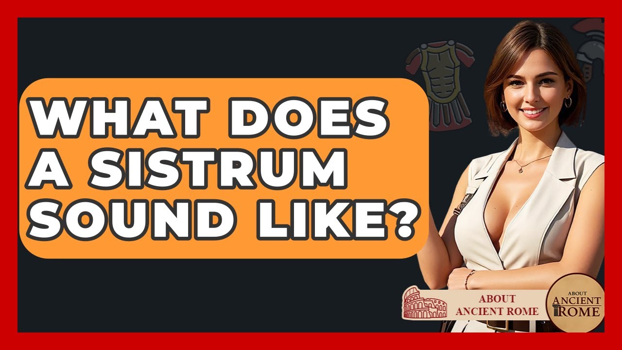 What Does A Sistrum Sound Like? - All About Rome - YouTube