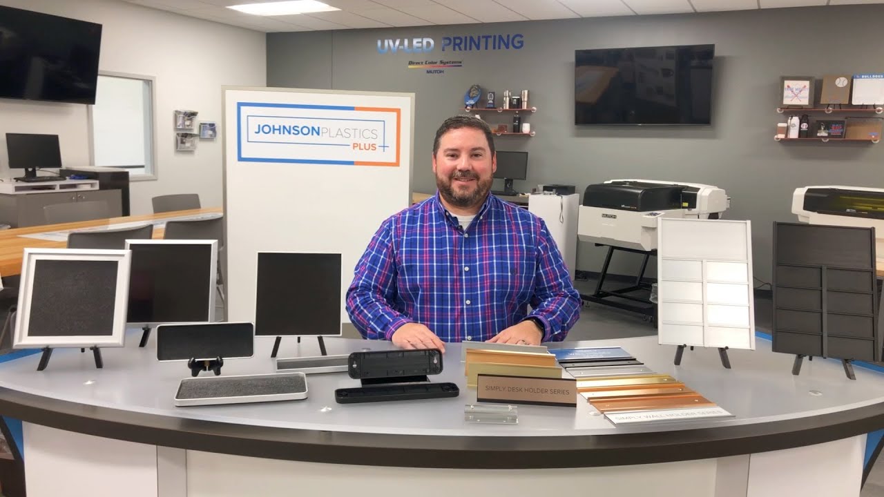 Simply Frames and Holders from Johnson Plastics Plus - YouTube