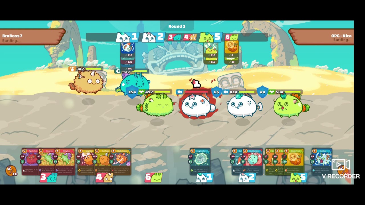 Axie Infinity- Speed is everything!! beast + terminator combo 10 wins ...