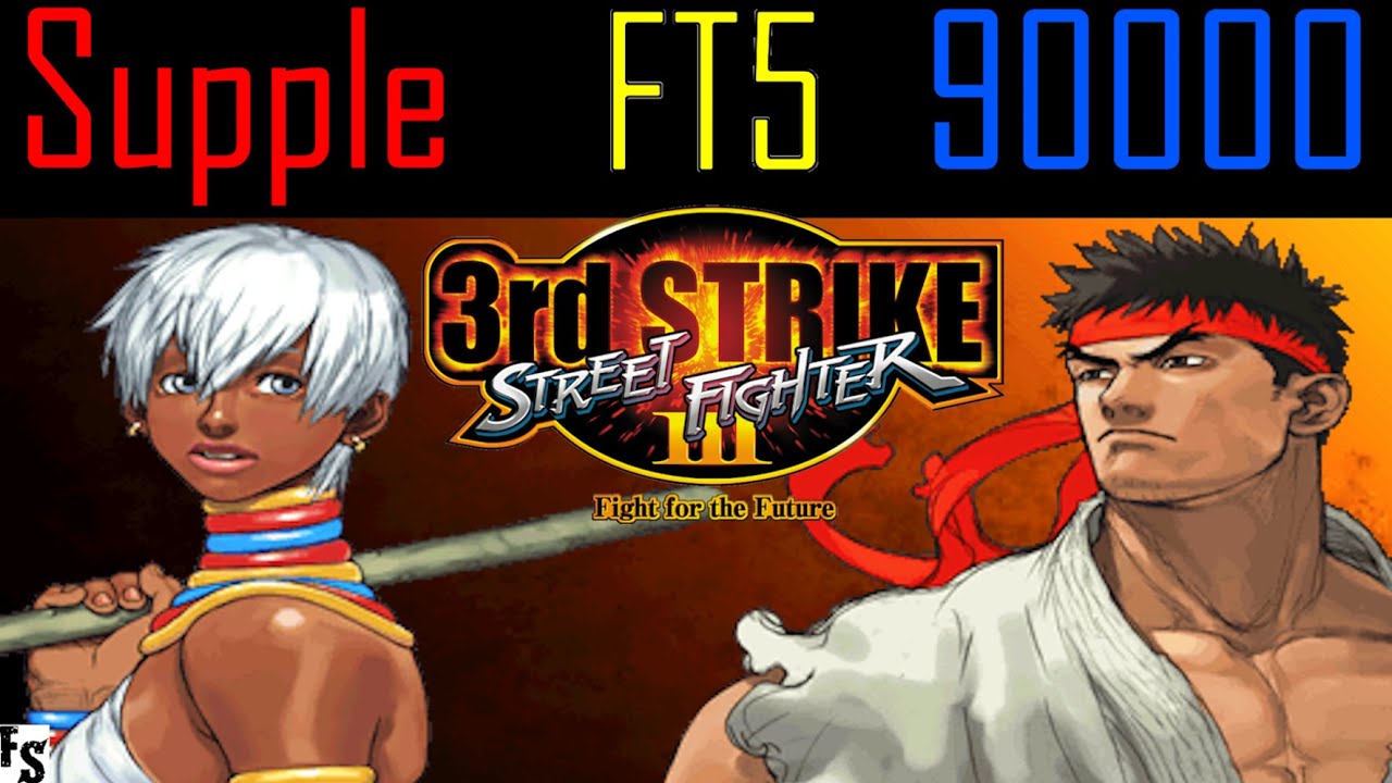 Street Fighter III: Third Strike - Supple [Elena] vs 90000 [Ryu ...
