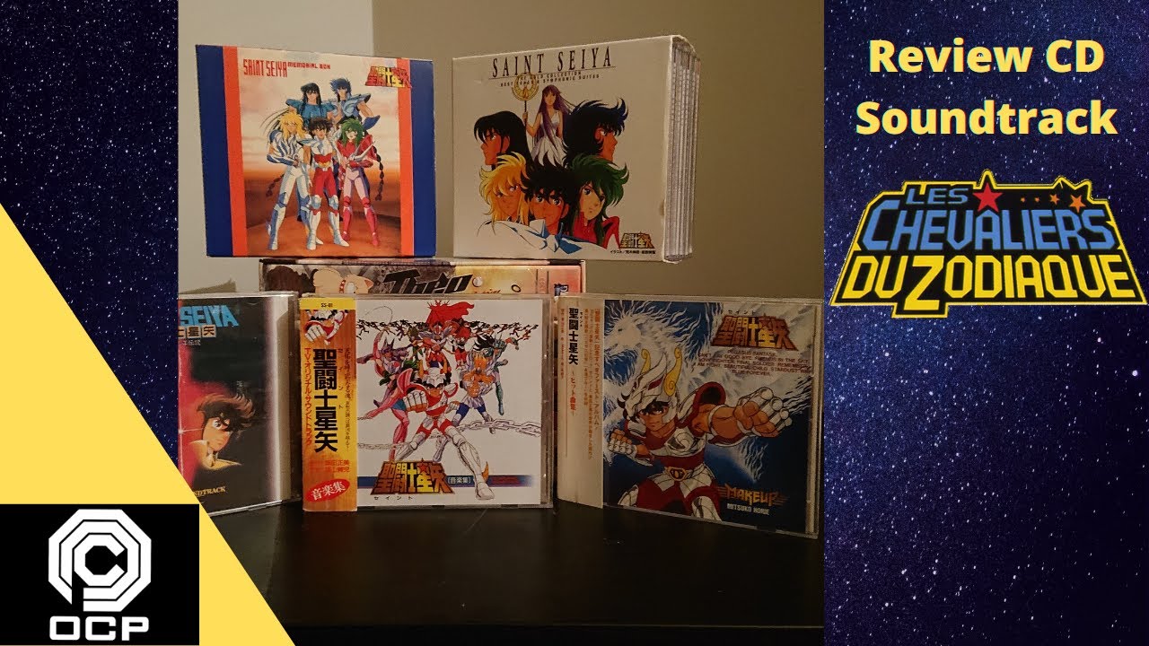 Review Saint Seiya / Les Chevaliers du Zodiaque CD soundtrack ...