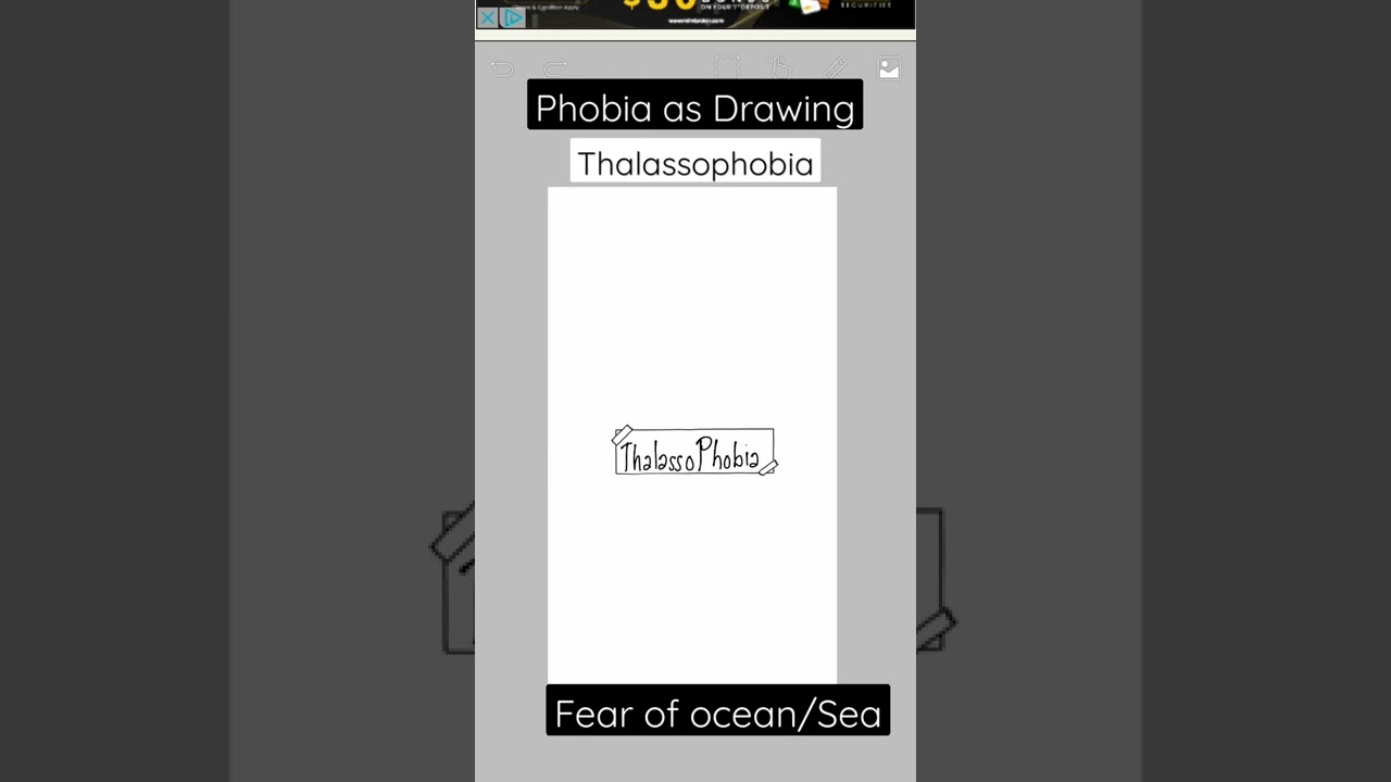 Phobia as Drawing {Thalassophobia} "Fear of ocean/sea" #drawing - YouTube