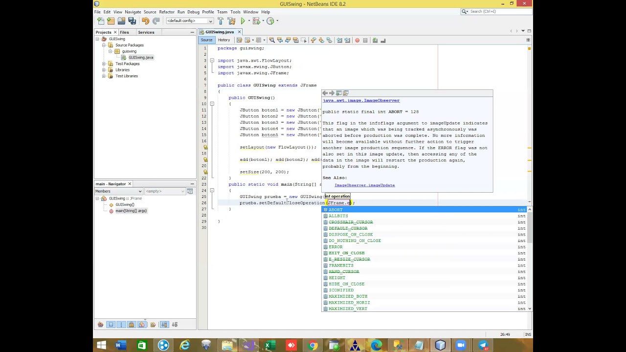 GUI - Introducción Swing - YouTube