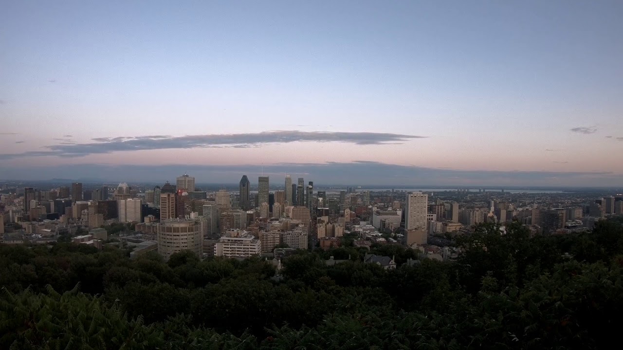 Mount Royal sunset - YouTube