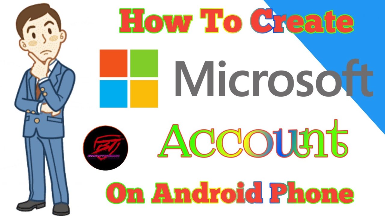 How To Create Microsoft Account On Android Phone || BOOK OF TECHNIQUE ...