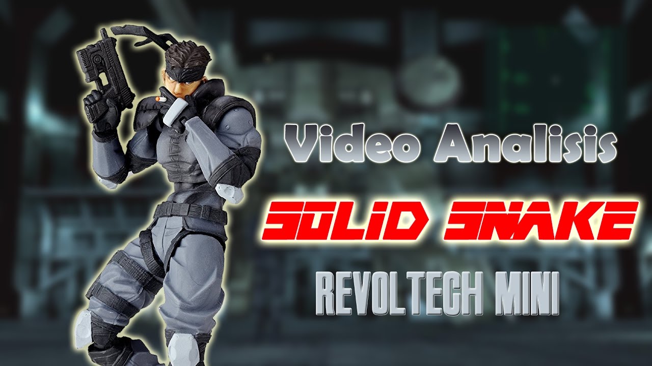 Review figura Solid Snake Revoltech Mini en español - YouTube