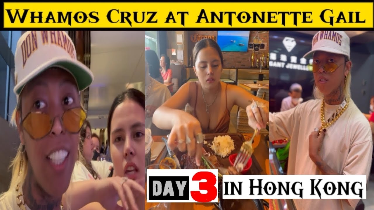 Whamos Cruz at Antonette Gail day 3 in Hong Kong - YouTube