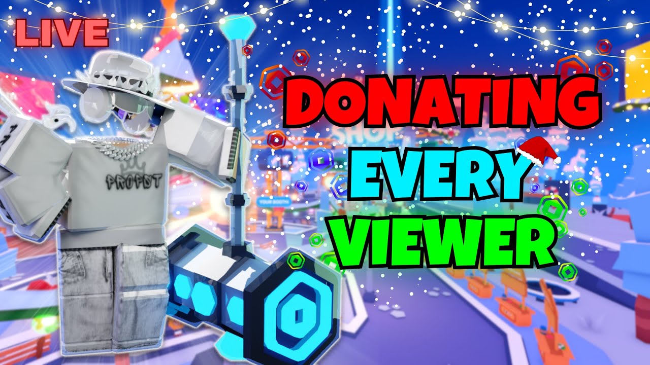 💸Actually donating in PLS Donate!💸 | 🎄 MERRY CHRISTMAS 🎄 - YouTube