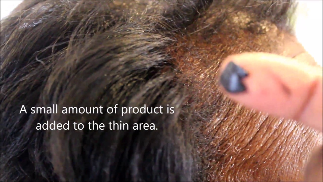 Dem Edges Tinted Edge Control Product Demonstration - YouTube