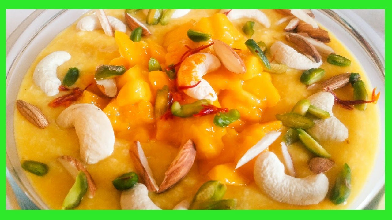 आम से बनाए स्वादिष्ट रबड़ी ll Mango Rabdi Recipe ll Mango Dessert ll ...