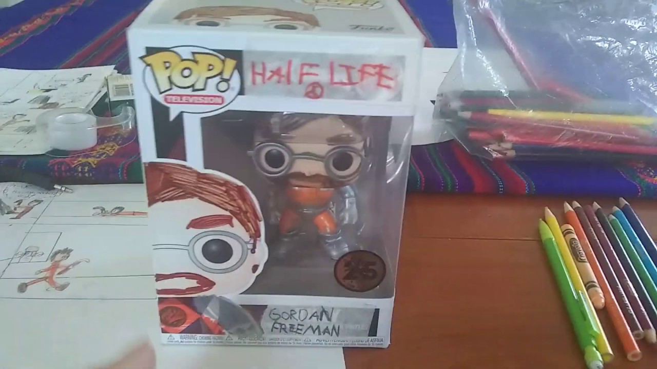 Custom Gordon Freeman Funko Pop! - YouTube