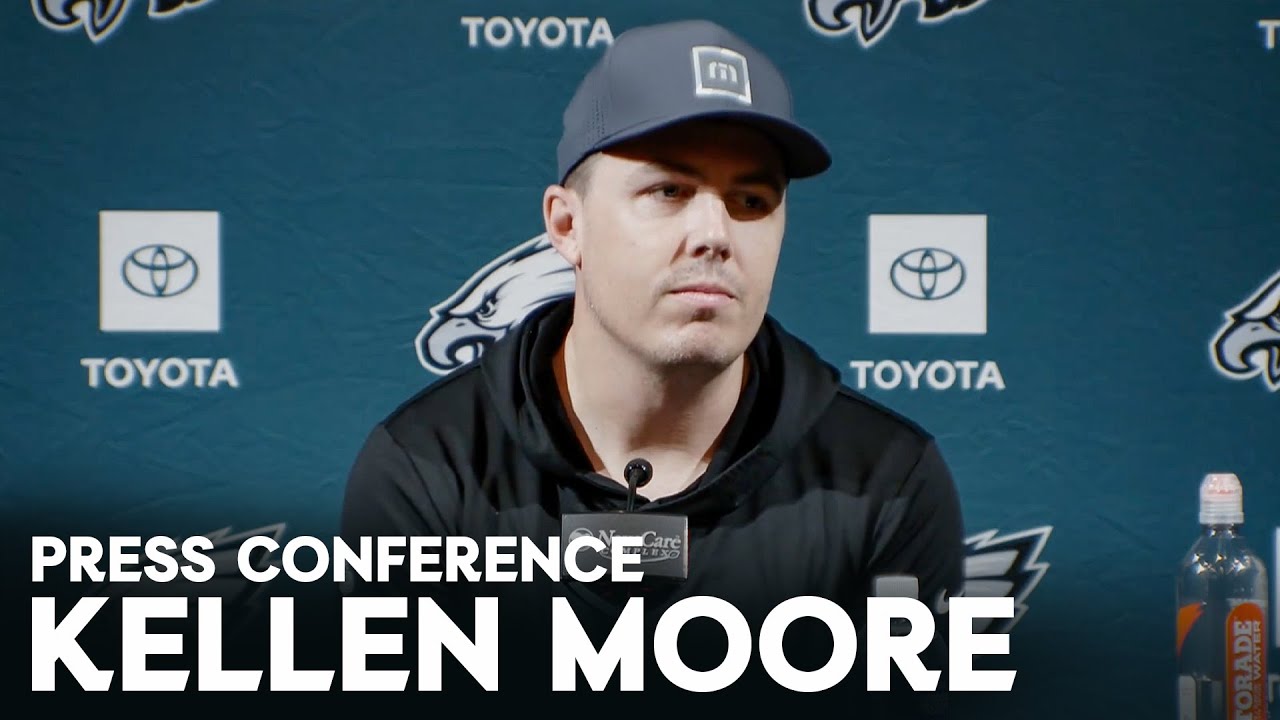 Eagles Press Conference: Kellen Moore | December 31, 2024 - YouTube