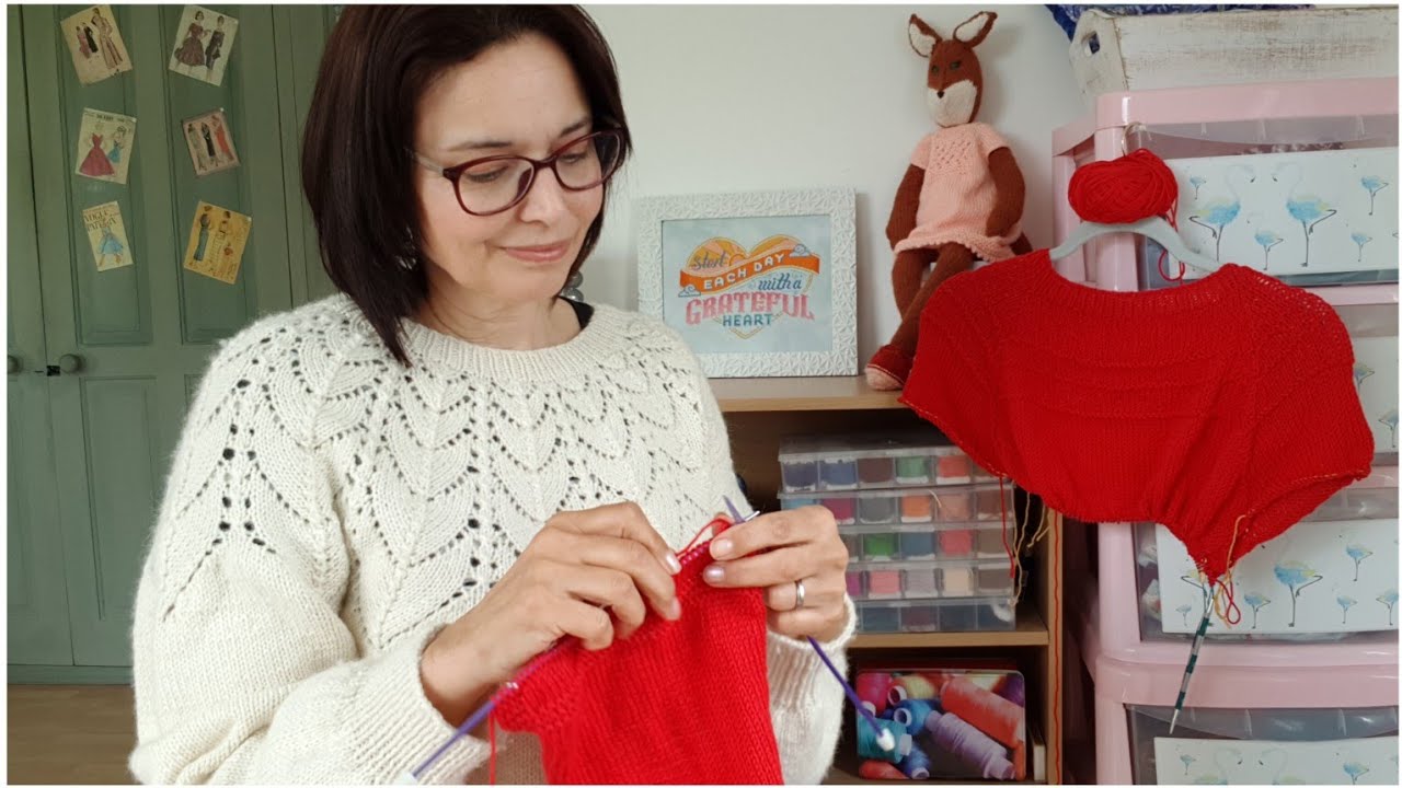 I Started Knitting a Tolsta Tee - Then I wasn't - Changing Plans - YouTube