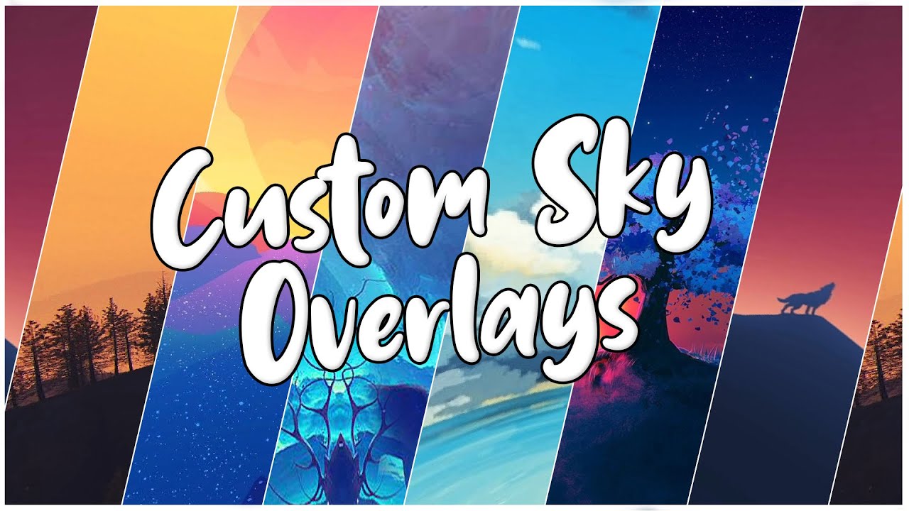 Custom Minecraft Skies Release | Best Custom Sky Overlays For PvP - YouTube
