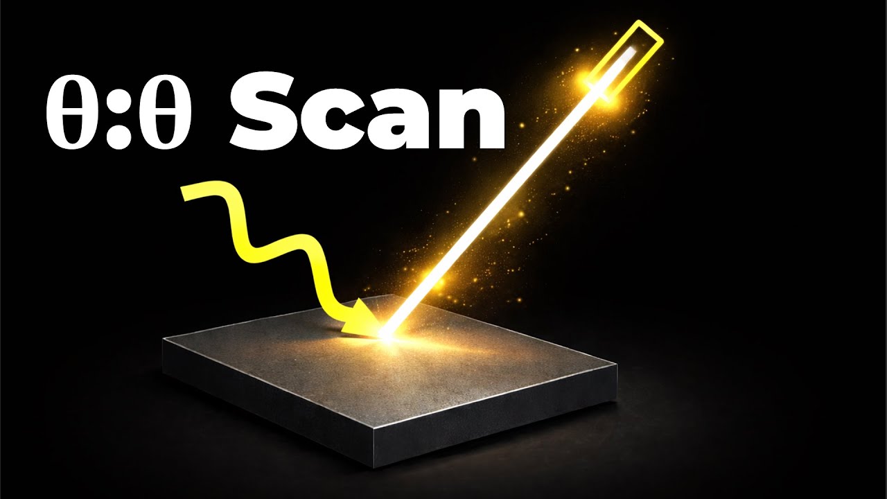 Why 2θ in XRD graph - θ:θ Scan Setup - YouTube