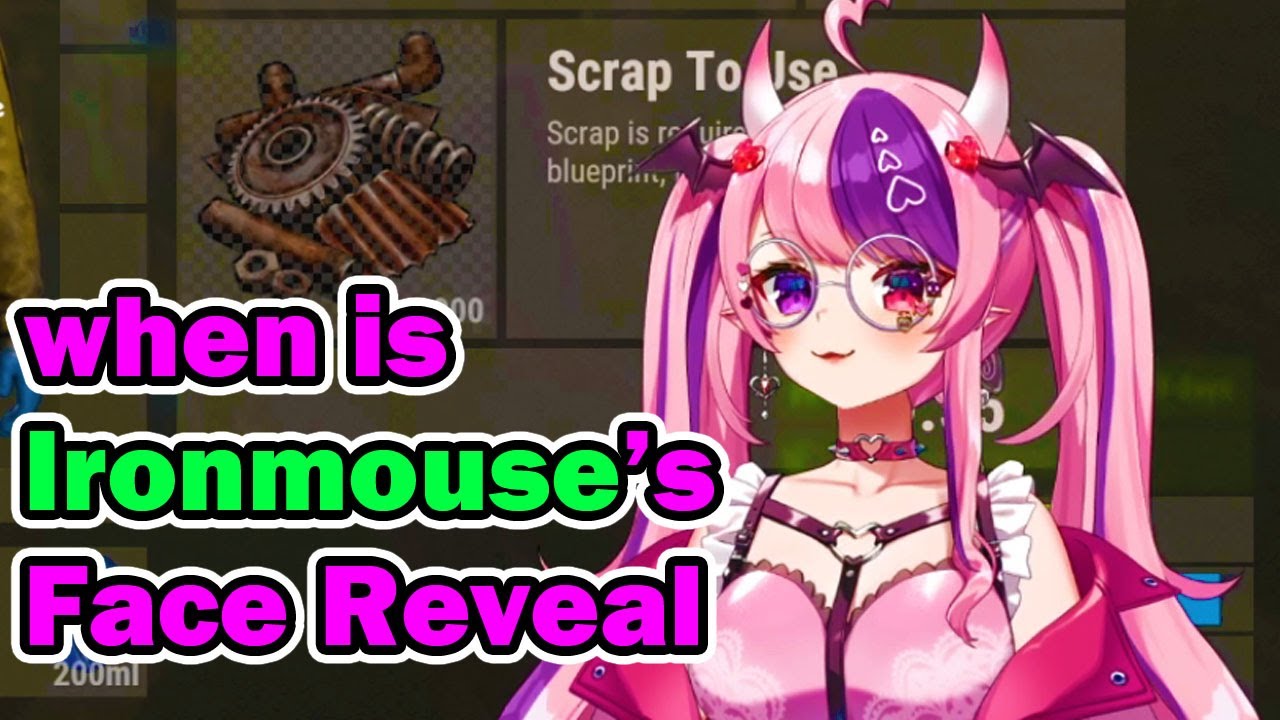 Ironmouse Answers when will she Face Reveal - YouTube