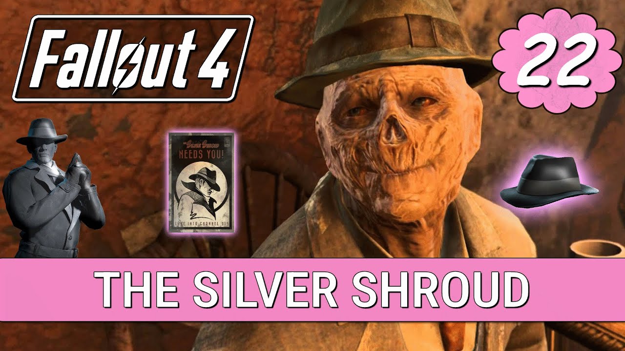 The Silver Shroud Quests - My First Fallout 4 Run - EP 22 - YouTube