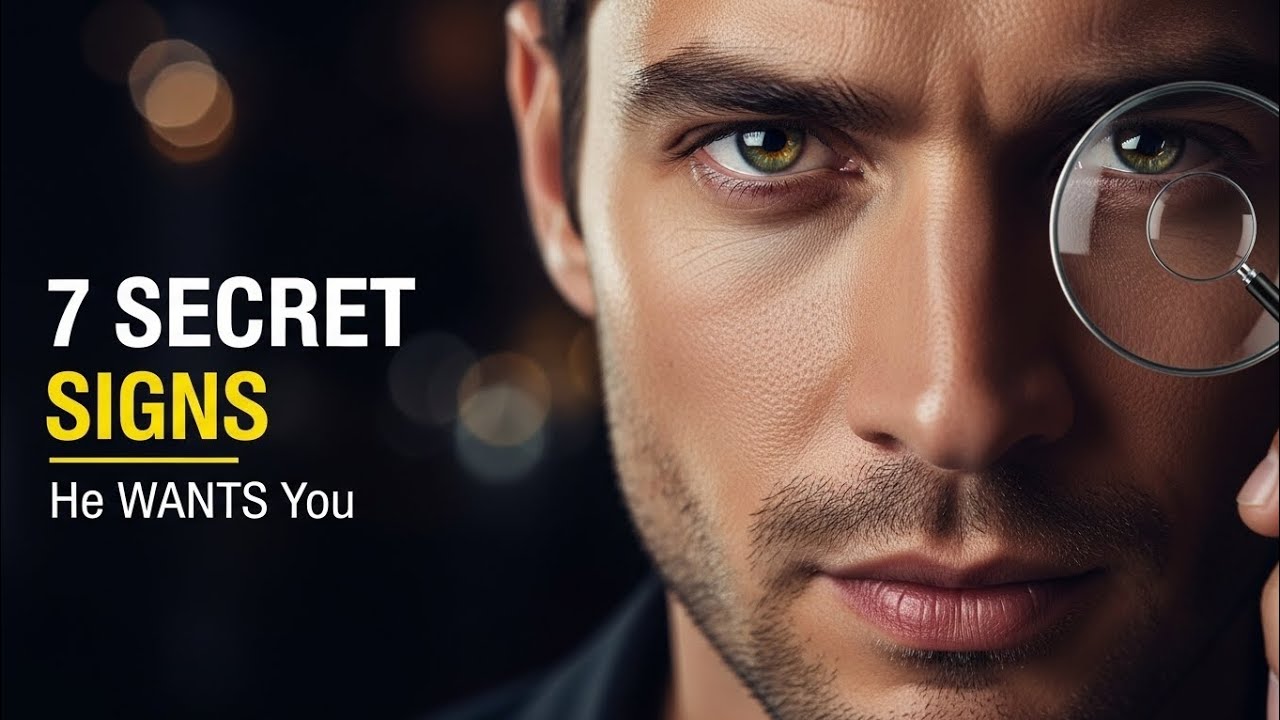 Men Only Stare THIS Way When They Want You (7 Secret Signs) - YouTube
