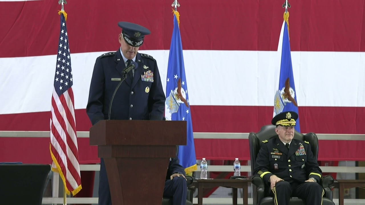 Gen. Mike Minihan gives closing comments at AMC CoC - YouTube