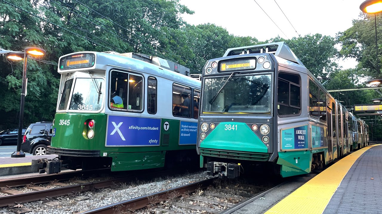 MBTA Greenline Extension Ride By | Union Branch from Union sq ...