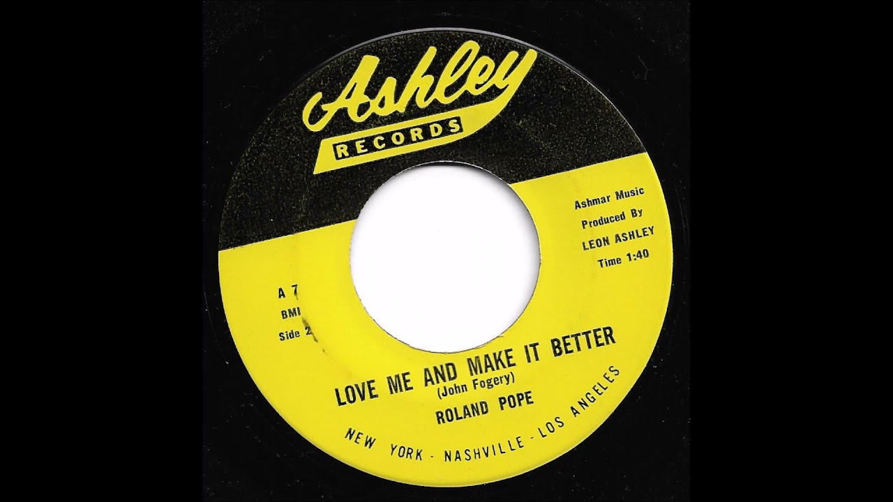 Roland Pope - Love Me And Make It Better - YouTube
