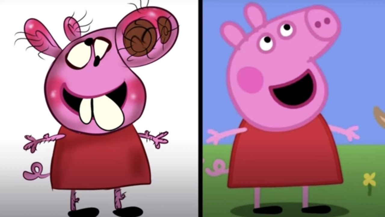 Peppa pig drawing meme 🐽 | Daddy pig and mommy pig jumping from a plane ...