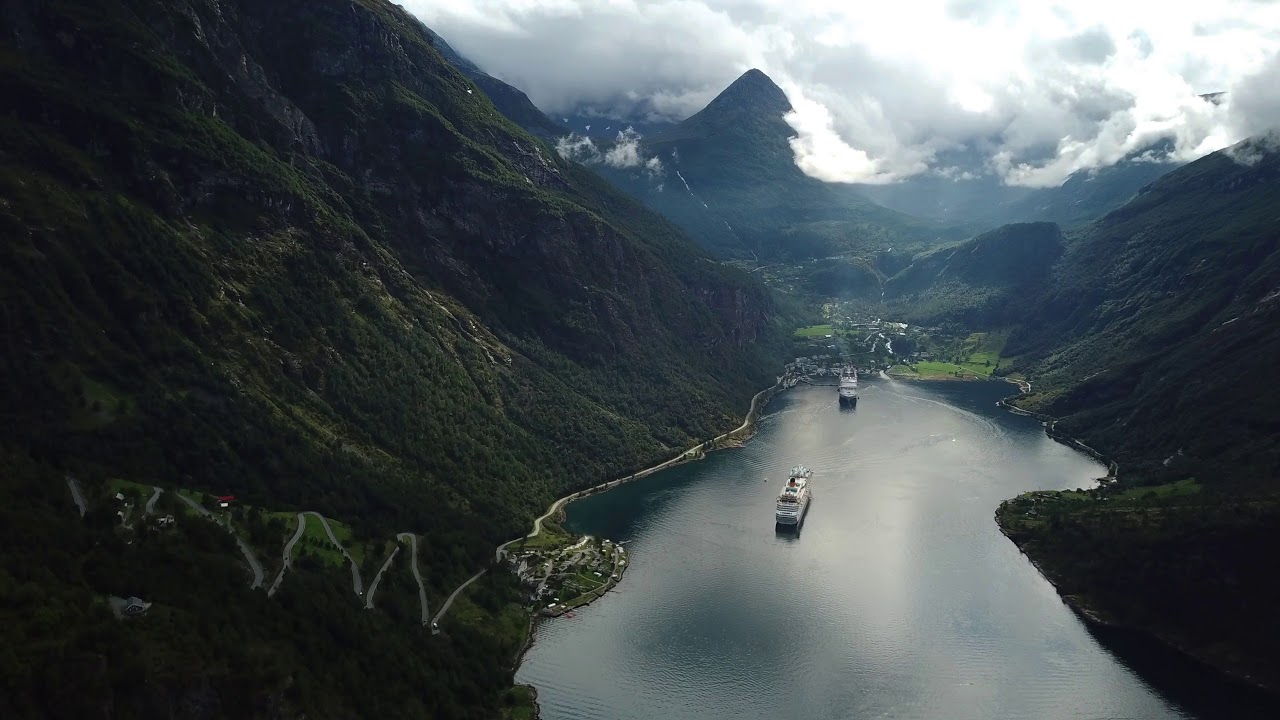 Norway by Drone - Geiranger 4K - YouTube