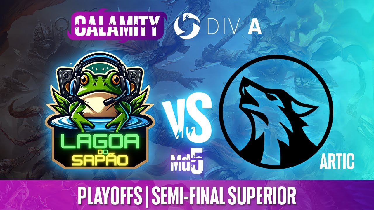 [Calamity Div A 6 - Playoffs] Lagoa do Sapão X Artic | Semi-Superior ...