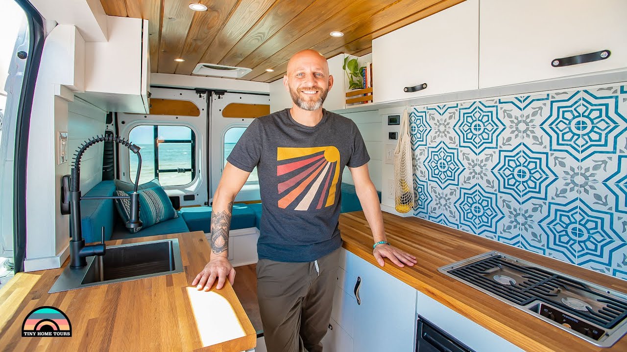 DIY Promaster w/ Counter Space for a Chef - YouTube