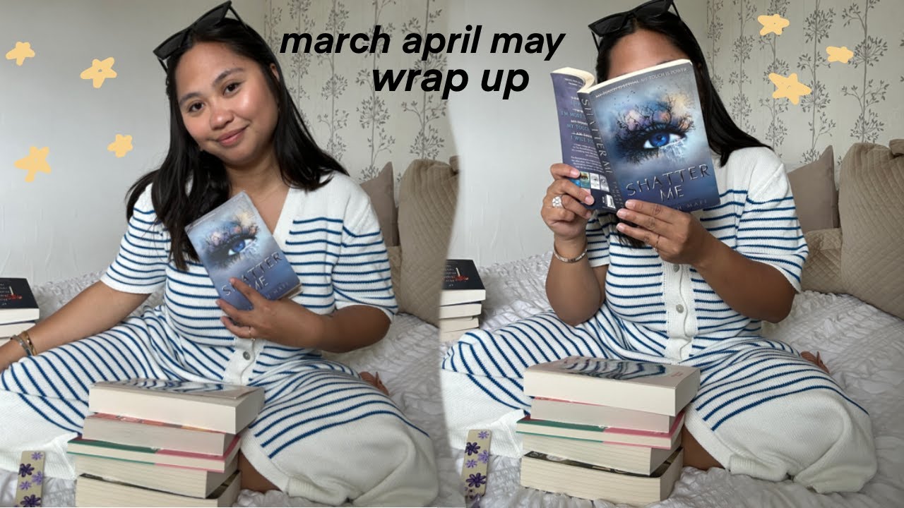 reading wrap up (mar, apr + may) 📖 💐 - YouTube