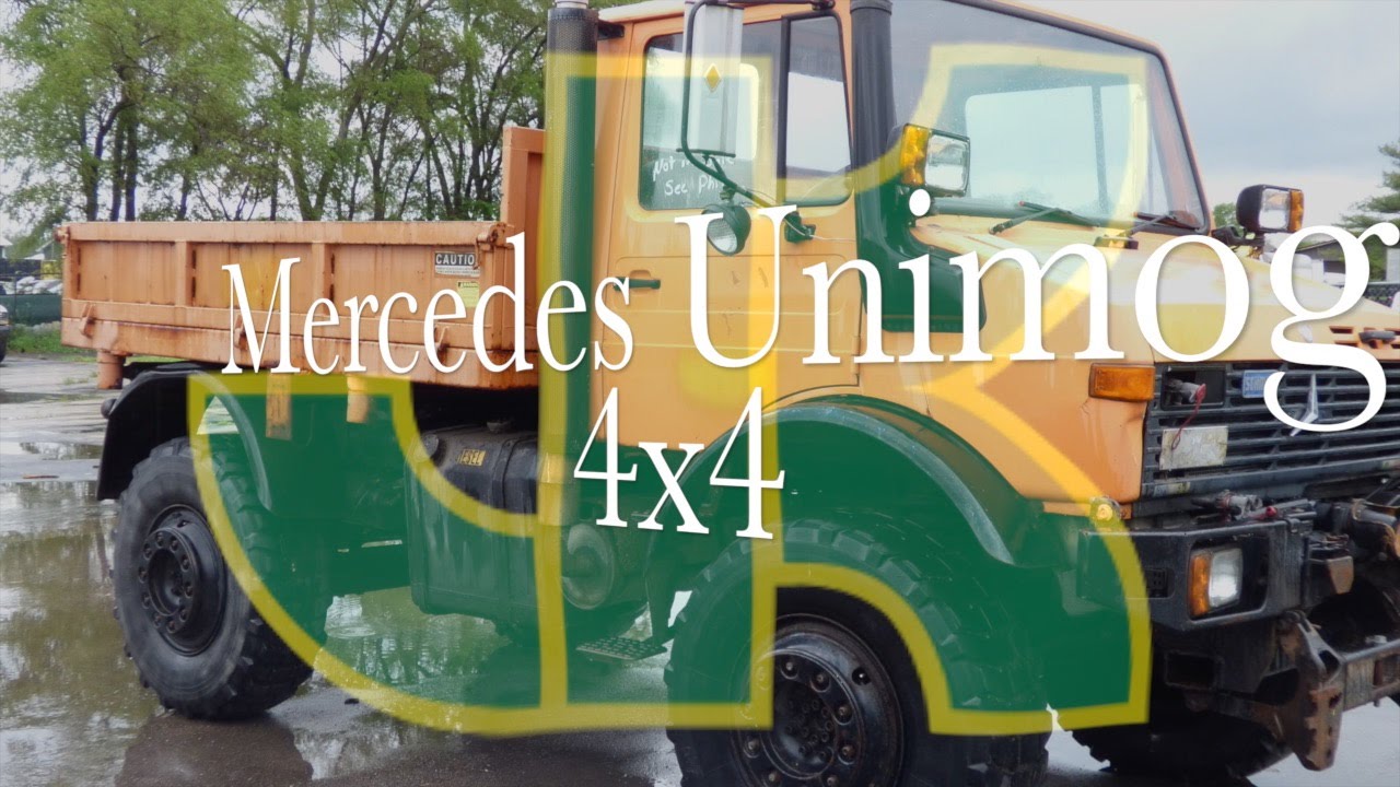 Mercedes-Benz Unimog 4x4 Sells at Public Auction - Item #101356 - YouTube