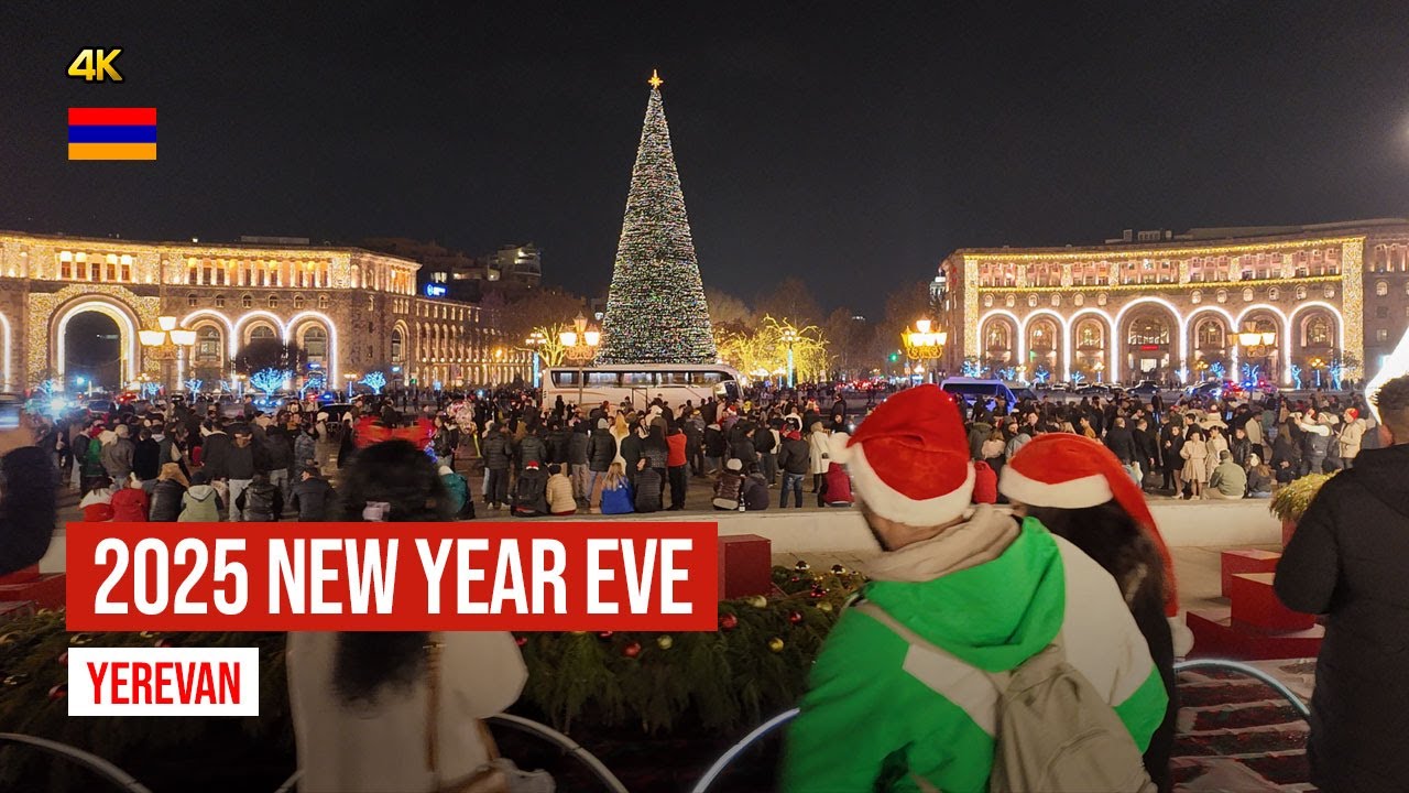 New Year’s Eve Walking Tour in Yerevan | Republic Square & City ...