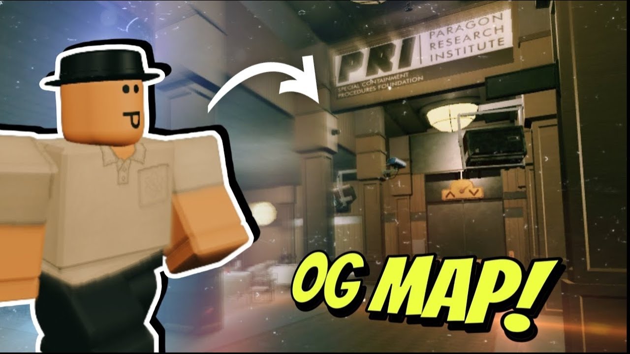 RETURN to the ORIGINAL Map in Roblox SCP: Paragon! - YouTube