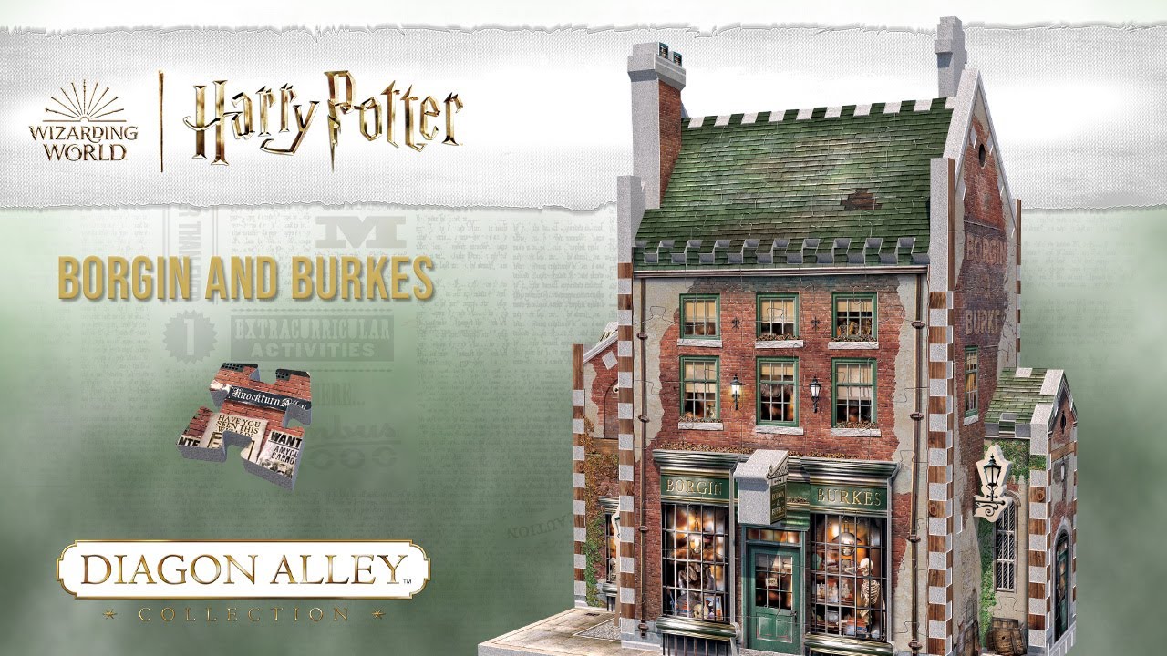 Exploring Every Detail: Borgin and Burkes 3D Puzzle Unveiled! - YouTube