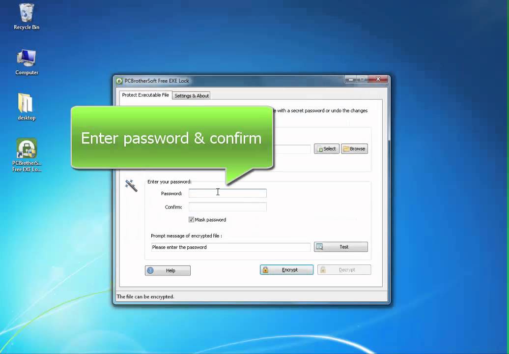 [Free] Encrypt EXE File with Free EXE Lock [Conveniently] - YouTube