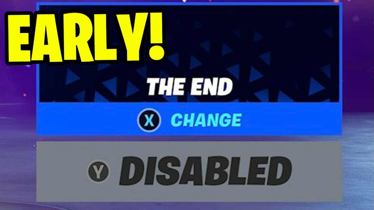 How to Play THE END Live Event EARLY in Fortnite! (Chapter 3) - YouTube