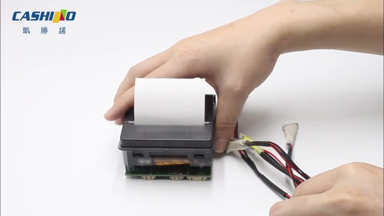 CSN A1 - 58mm thermal panel printer - YouTube