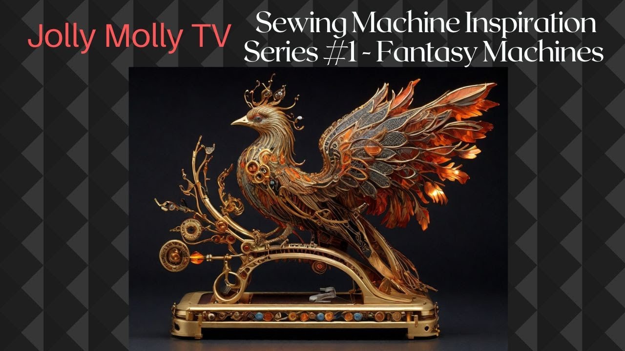 Sewing Machines Series #1 - Fantasy Machine Design Inspiration - YouTube