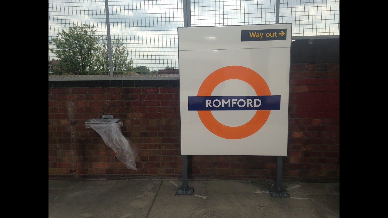 London Overground (Class 317): Romford ️ Upminster - YouTube