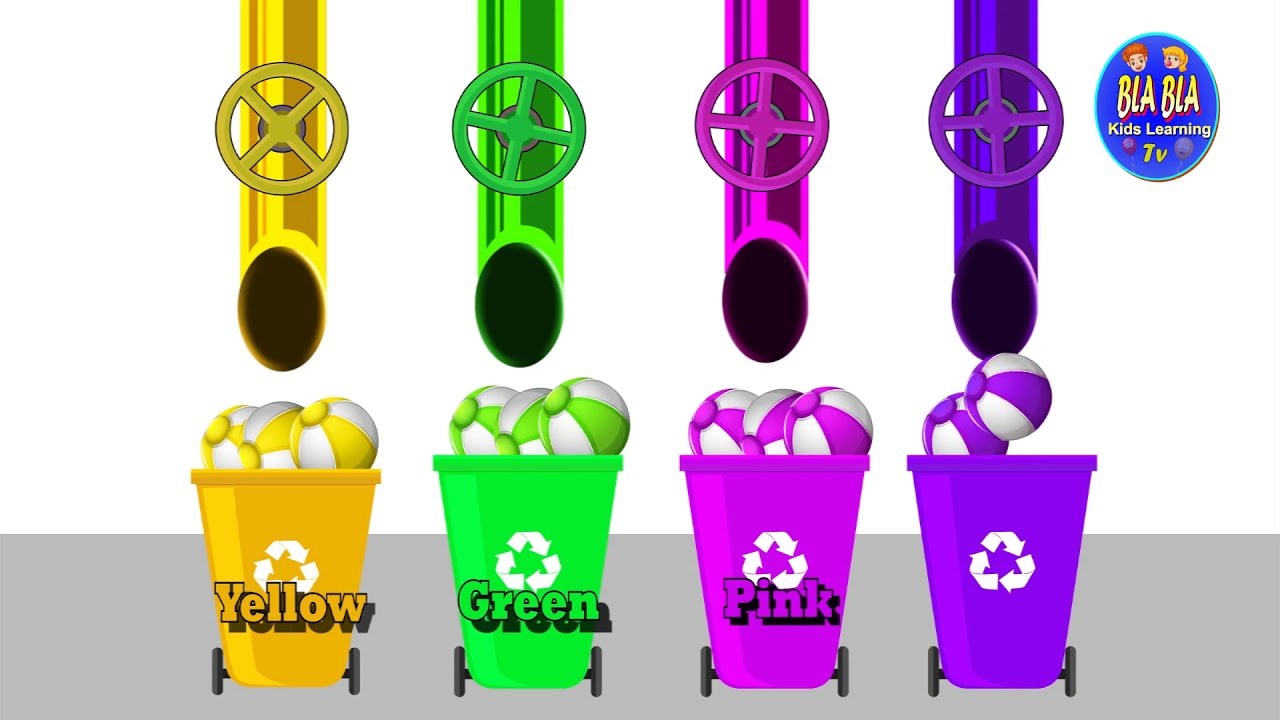 Learn Colors For Toddlers | Learn Color | Bla Bla Kids Learning - YouTube